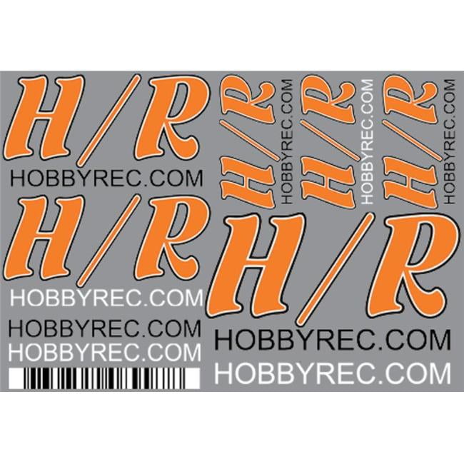 Promotional Items HR STICKER SET Hobby Rec Sticker Set - Walmart.com