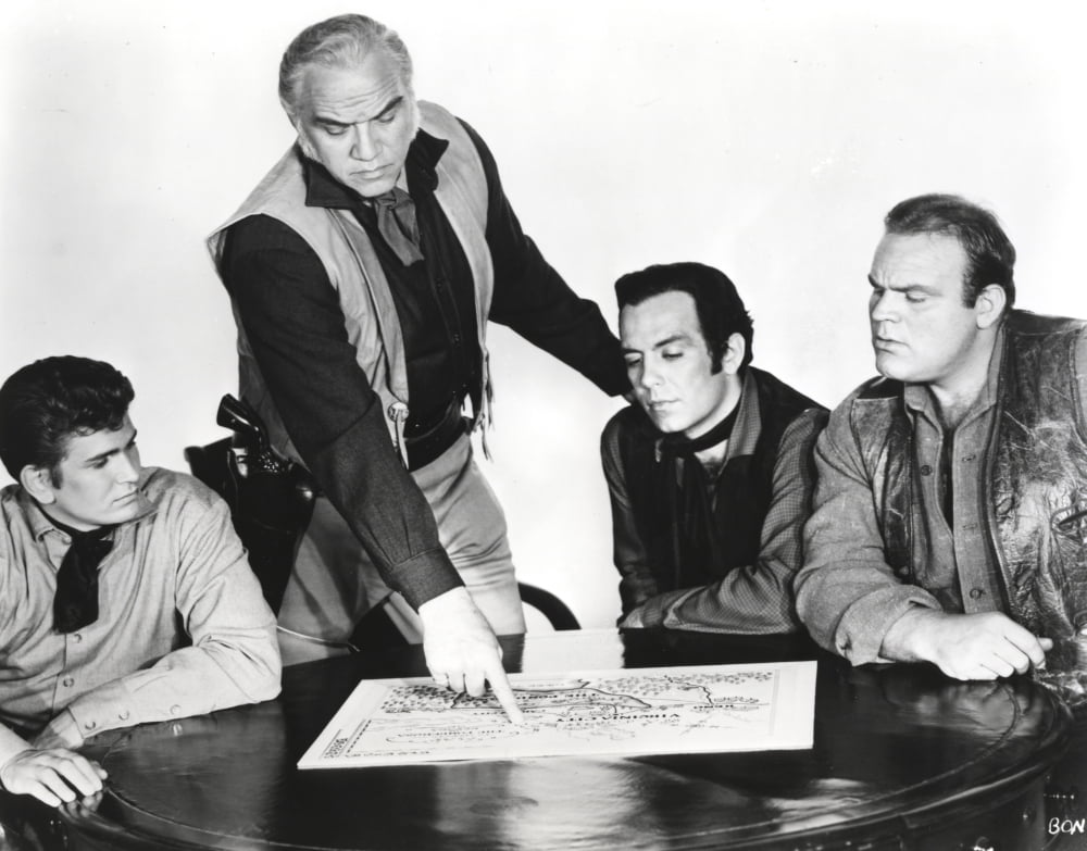 Promotional still of the cast of Bonanza Photo Print (8 x 10) - Walmart.com