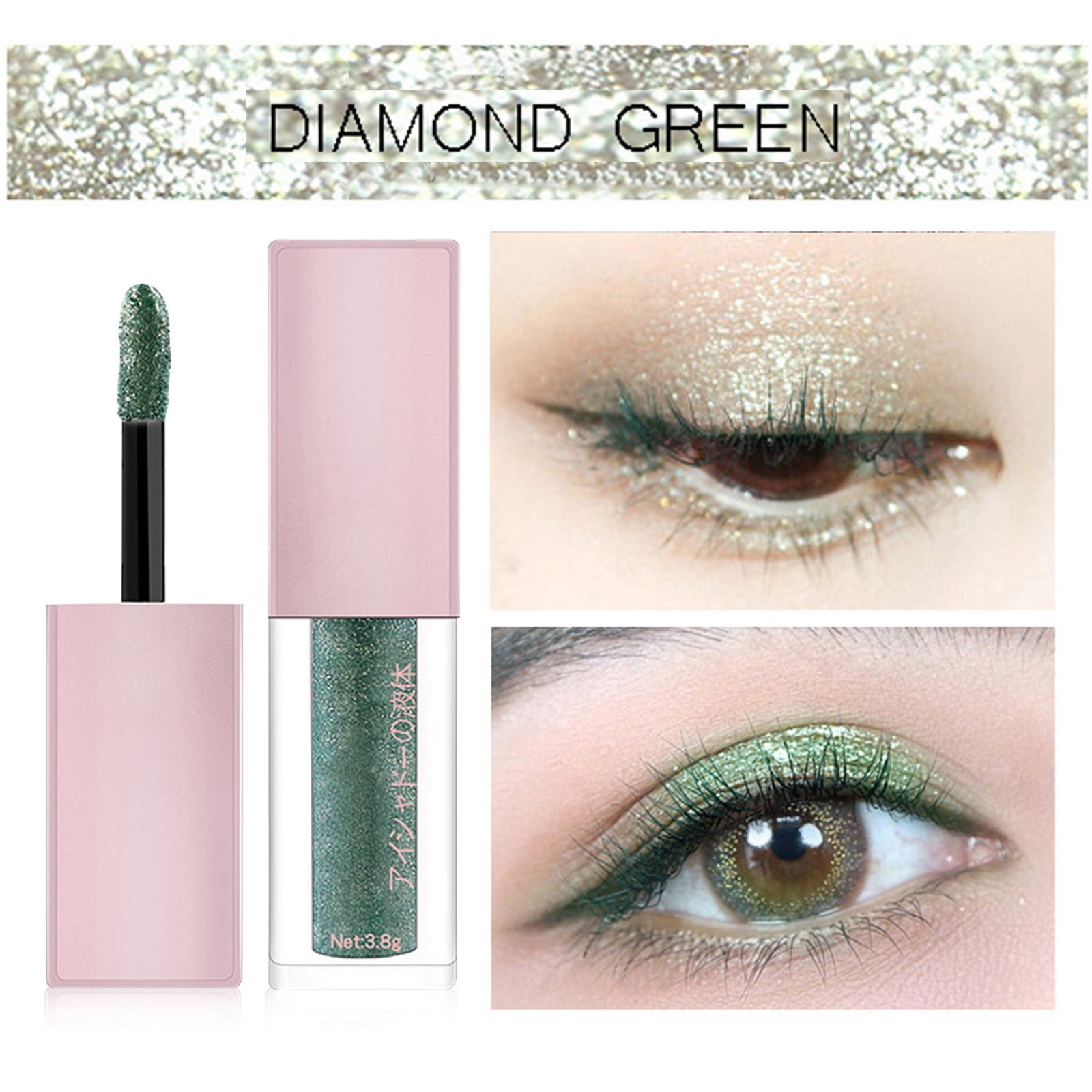Promotions！ Colored Liquid Eyeshadow Pearlescent Waterproof Shiny ...