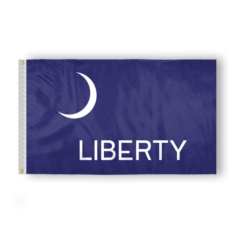 Prompatriot 3X5 Ft Fort Moultrie Liberty History Flags - Printed 200D ...