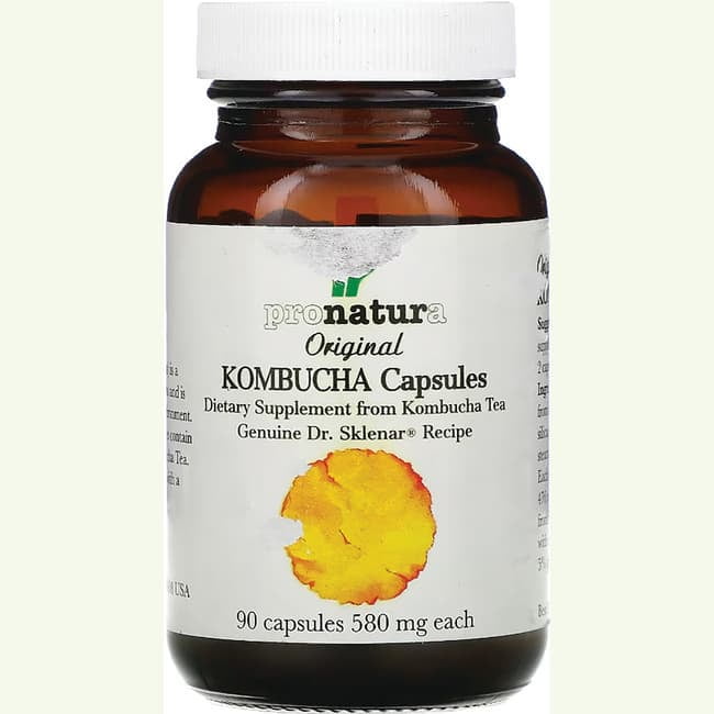 Pronatura Kombucha 555 mg 90 Caps - Walmart Business Supplies