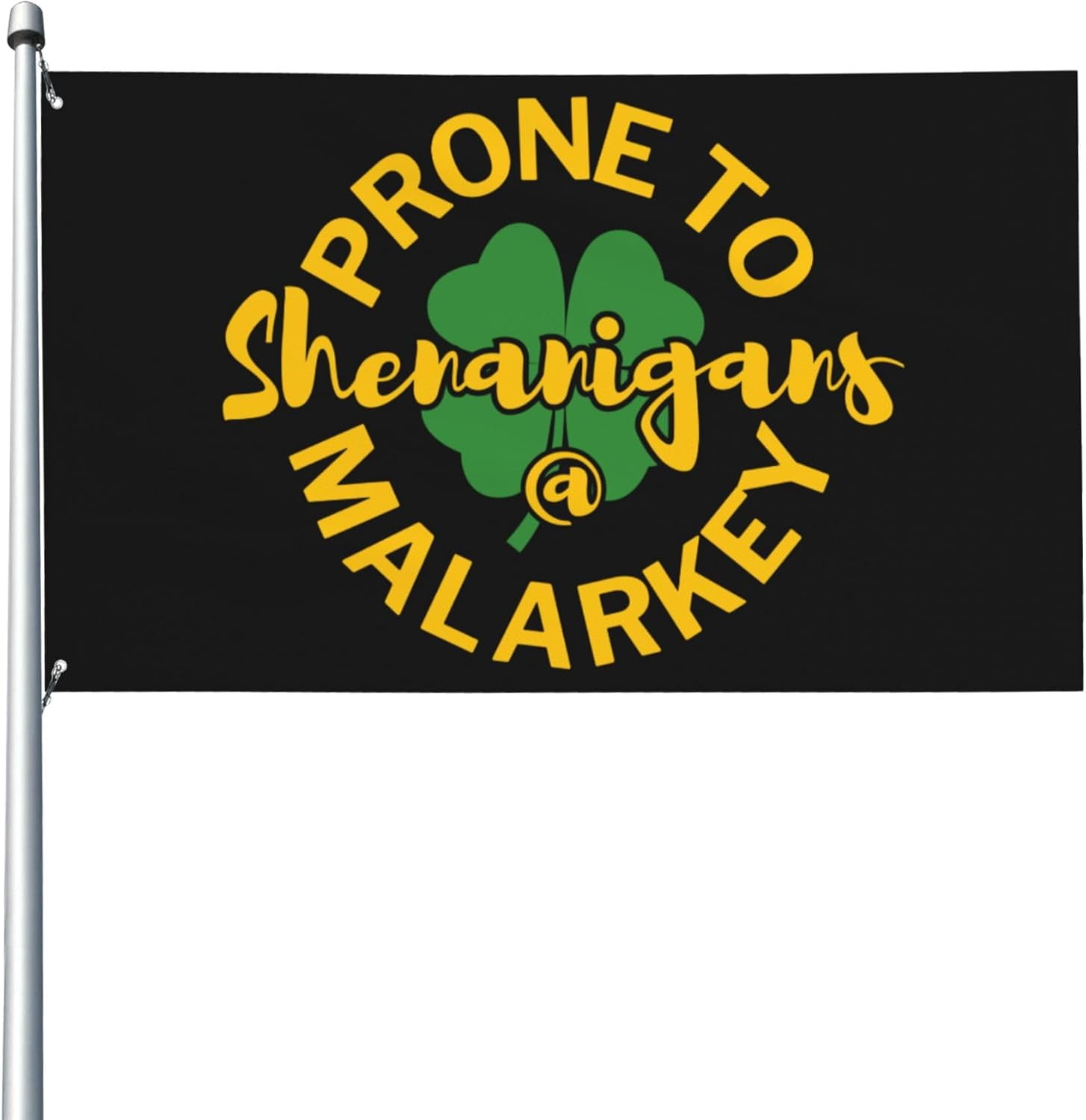Prone To Shenanigans And Malarkey Flag 3x5 St Patrick'S Day Flag 3x5 ...