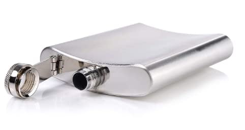 Proniks Stainless Steel Hip Flasks Liquor or Wine Whisky Alcohol Drinks ...