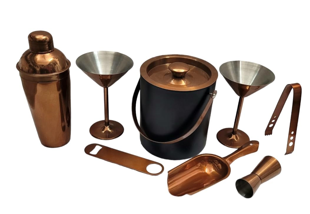 Proniks Stainless Steel Ice Bucket 1L with Opener Ice Tongpeg ...