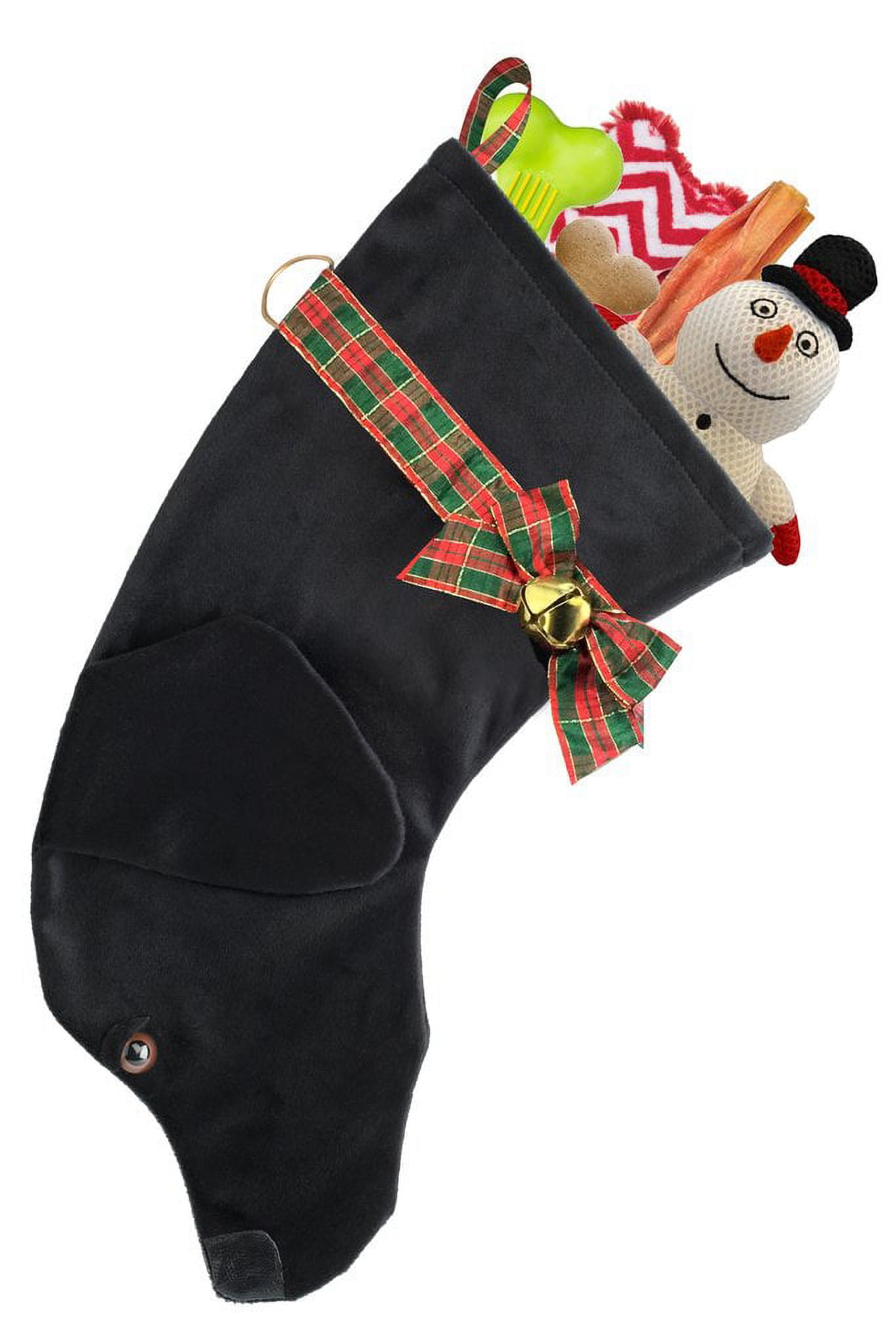 Black Lab Christmas Stocking