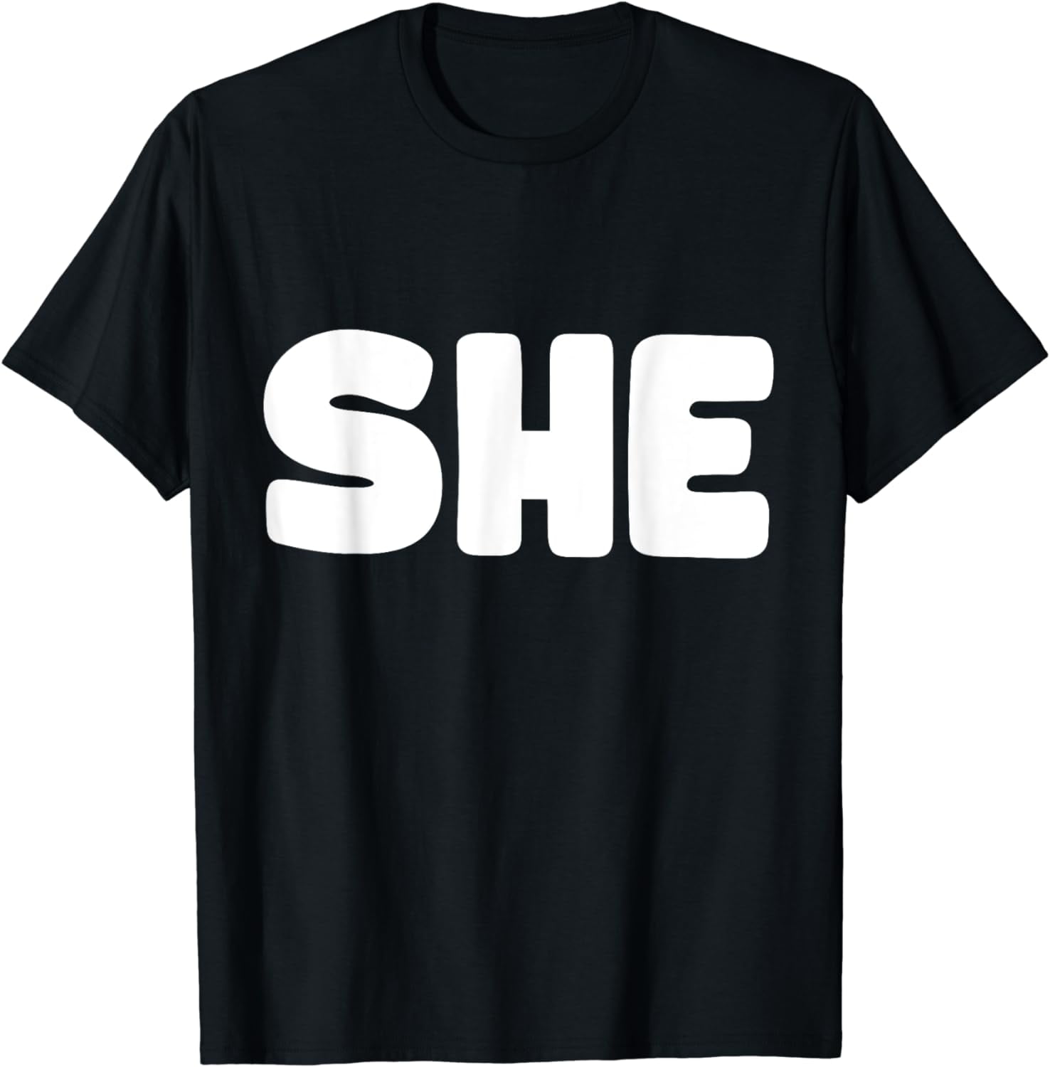 Pronoun Shirt That Says She T-Shirt - Walmart.com