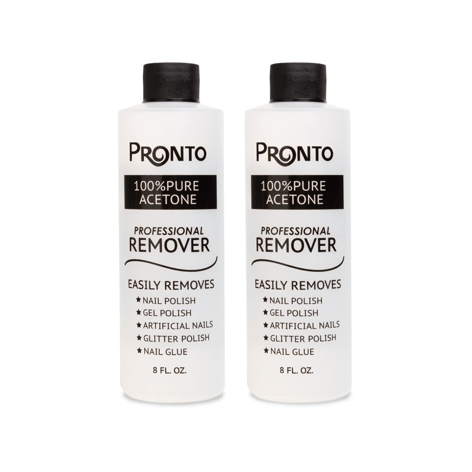 Pronto 100% Acetone Gel Nail Polish Remover for Nails | Acetone Nail ...