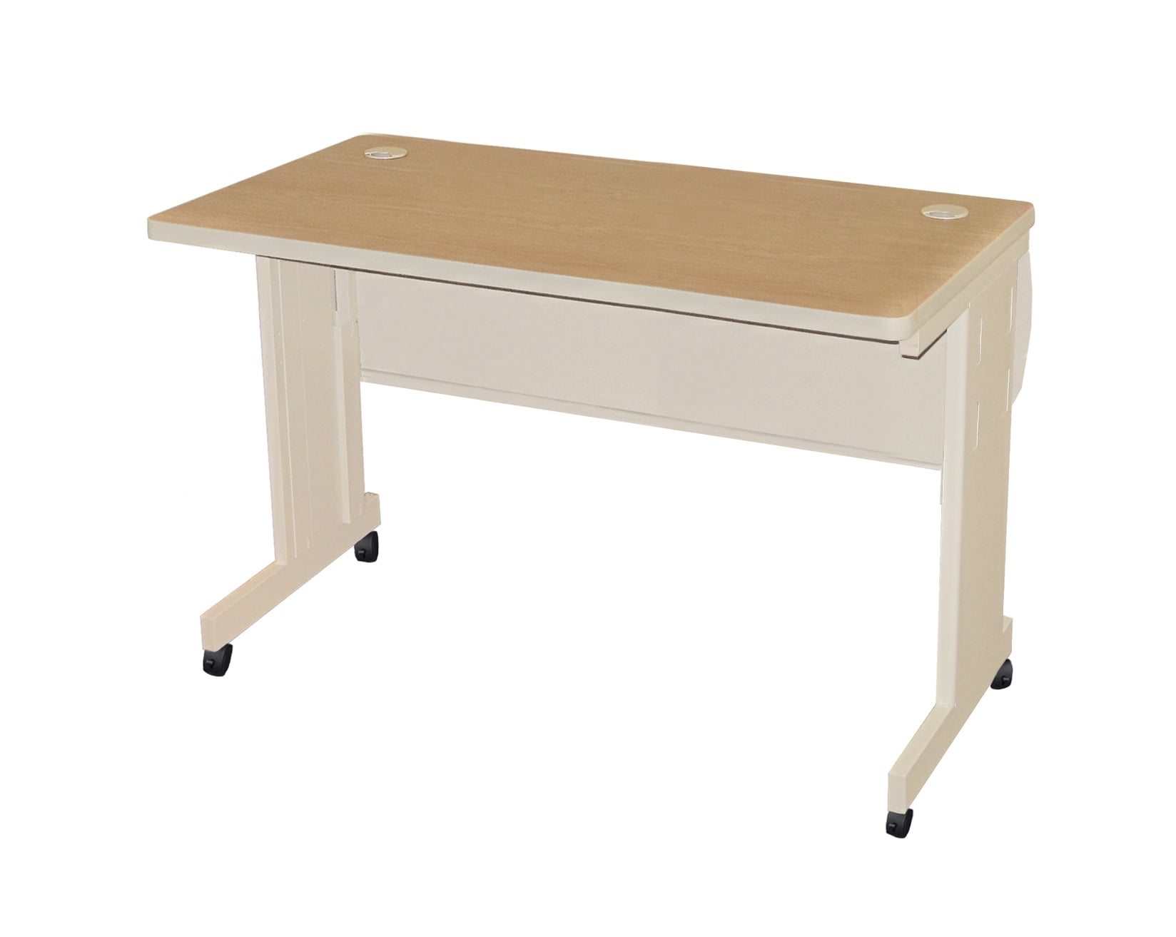 Pronto Mobile Training Table with Lockable Raceway, 48W x 30D - Walmart.com