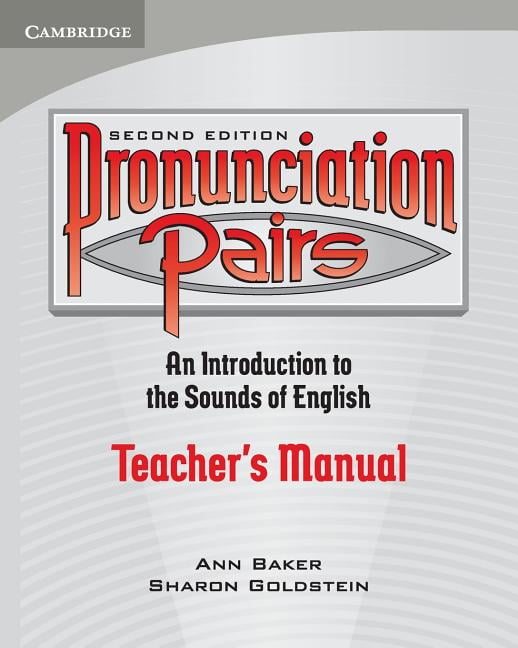 Pronunciation Pairs Pronunciation Pairs Teacher's Book, (Paperback ...