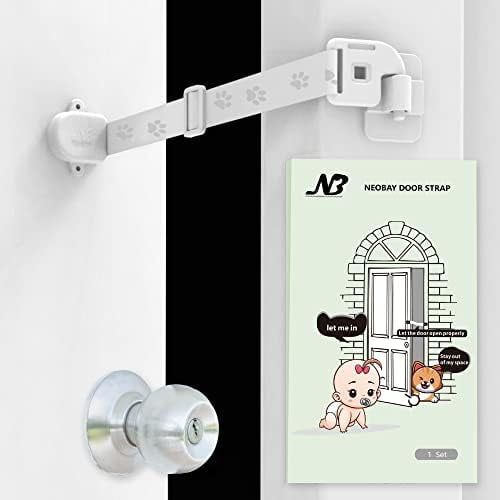 Proof Door Lock & Adjustable Door Latch, No Need for Interior Door ...