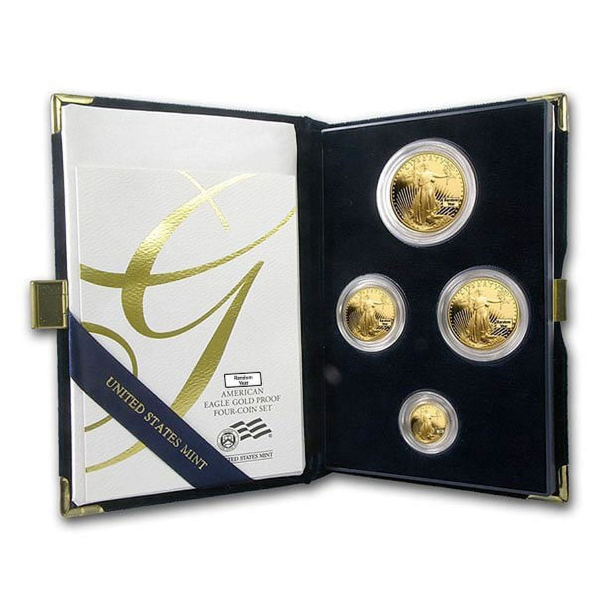 Proof Gold Eagle Set (1 Oz, 1/2-oz, 1/4-oz & 1/10-oz) - Walmart.com