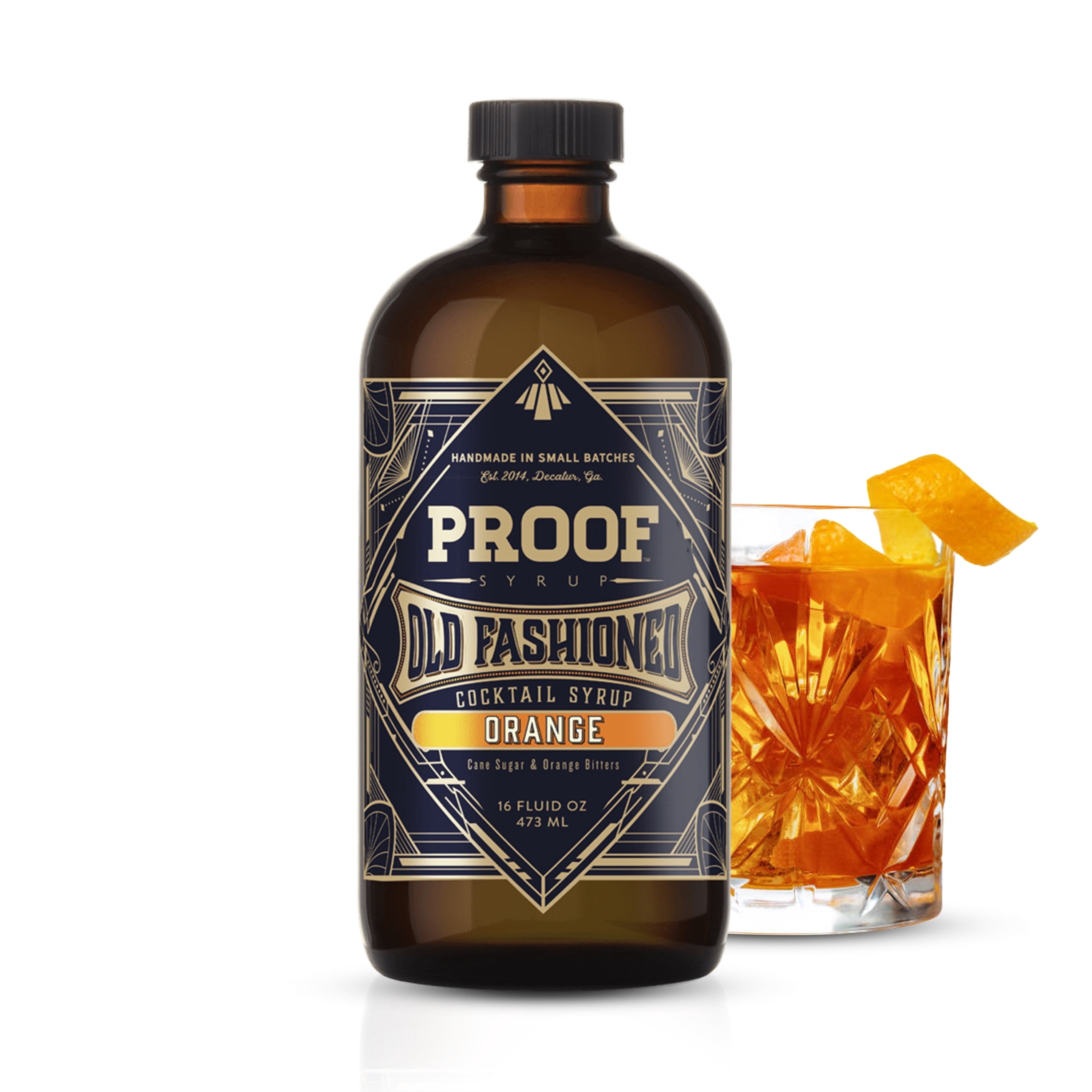 Proof Syrup, Old Fashioned Cocktail Mix, 16oz, Orange Flavor - Walmart.com
