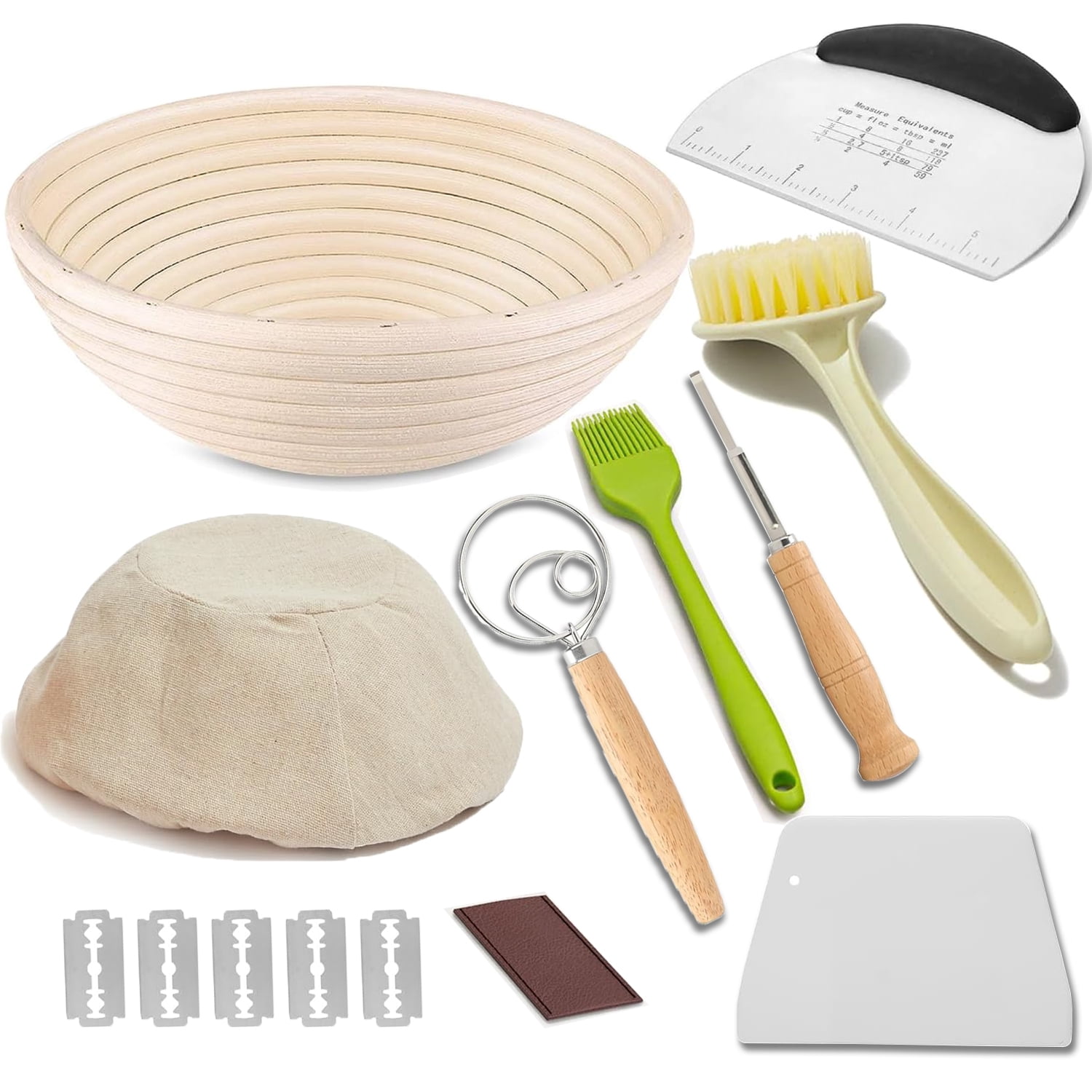 Proofing Basket 10 inch for Sourdough Bread Baking, Bread Proofer ...