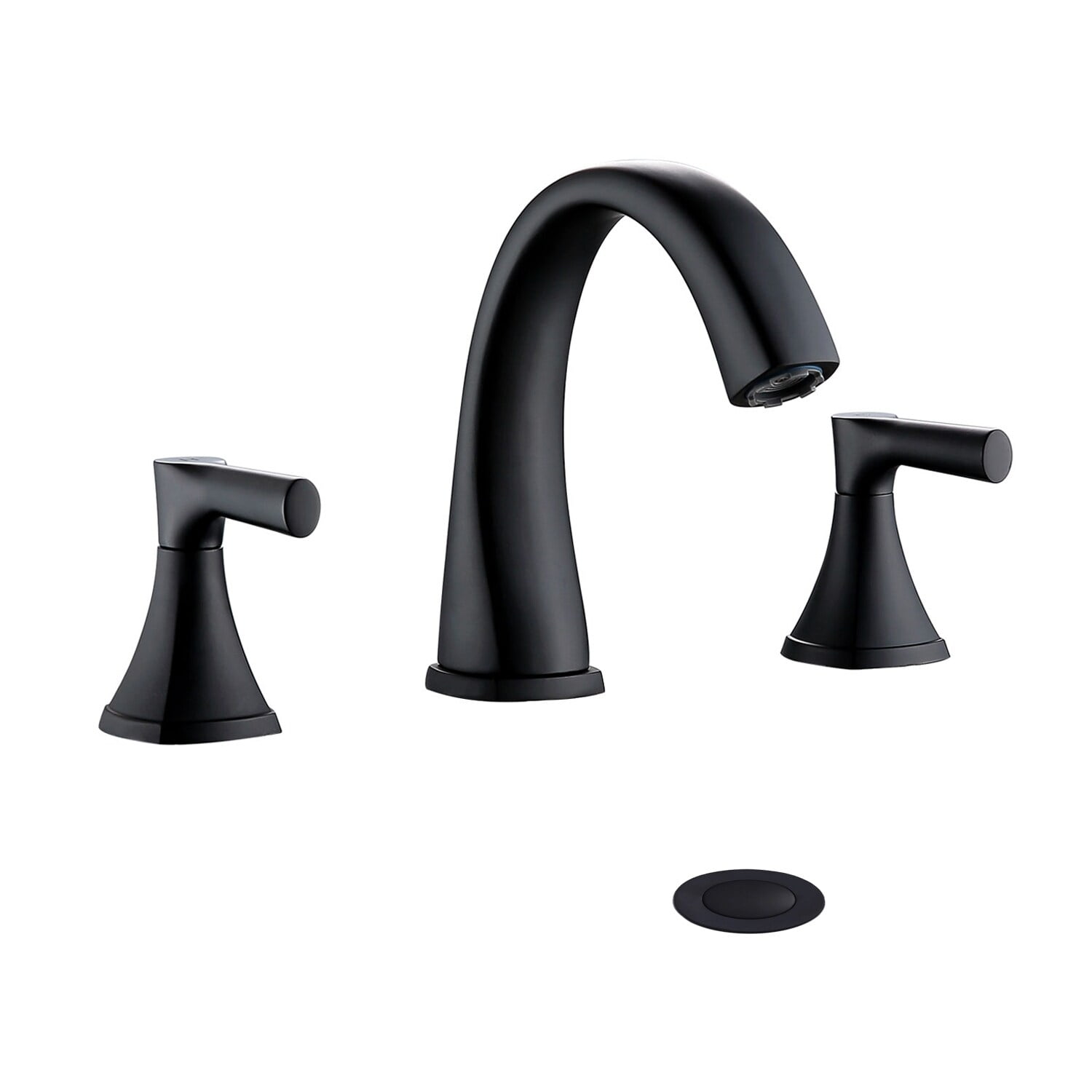 Proox 8" Widespread Bathroom SpotShield Basin Faucet w/ Drain Assembly ...