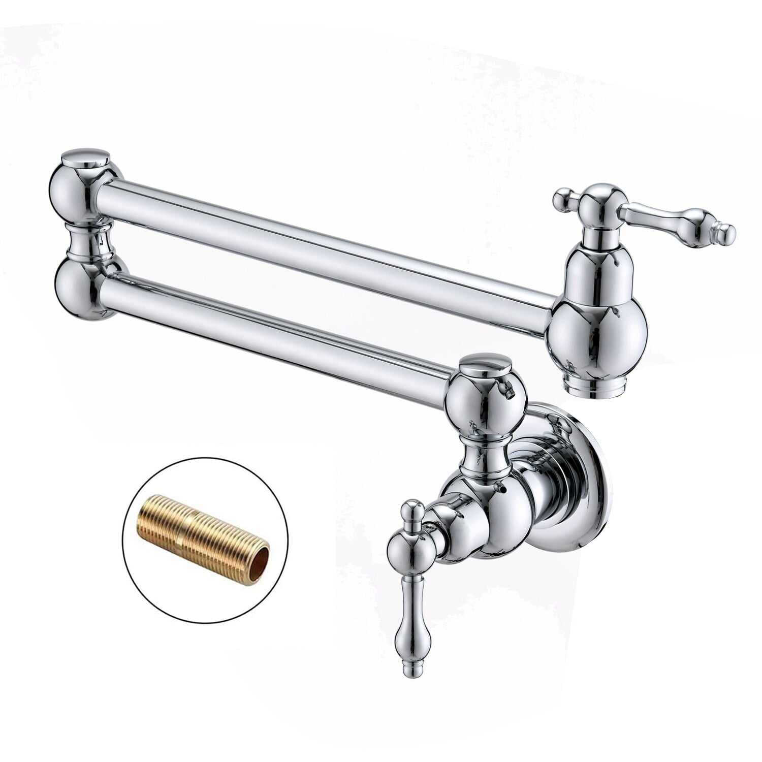 Proox Pot Filler Faucet Wallmount Commercial Kitchen Folding Faucet ...