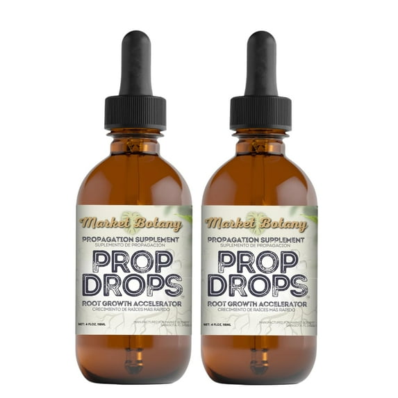 Prop Drops by Market Botany | 2-Pack Propagation Plant Drops (2X 4oz ...