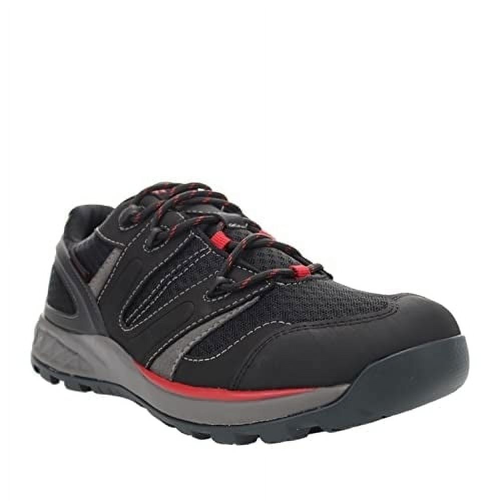 Propét Men's Vercors Hiking Shoe Black/Red - MOA002SBRD BLACK/RED ...