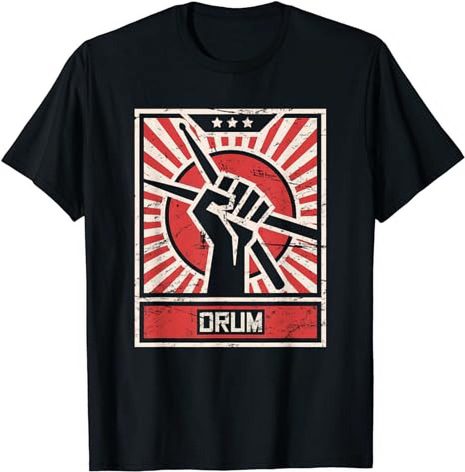 Propaganda Poster | Drummer T-Shirt - Walmart.com