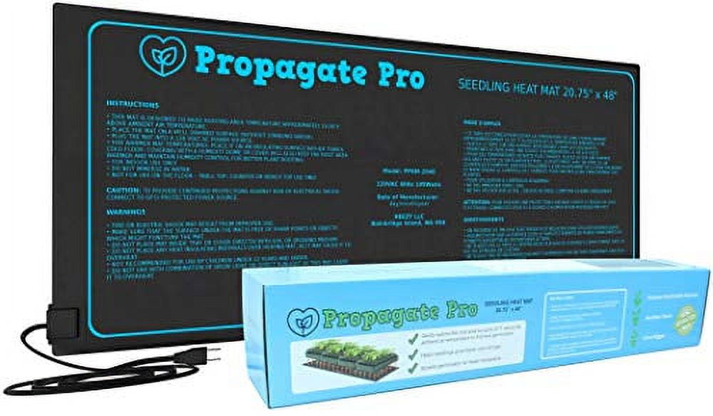 Propagate Pro Seedling Heating Mat 20x48 | Fits 4 Standard 1020 Trays ...