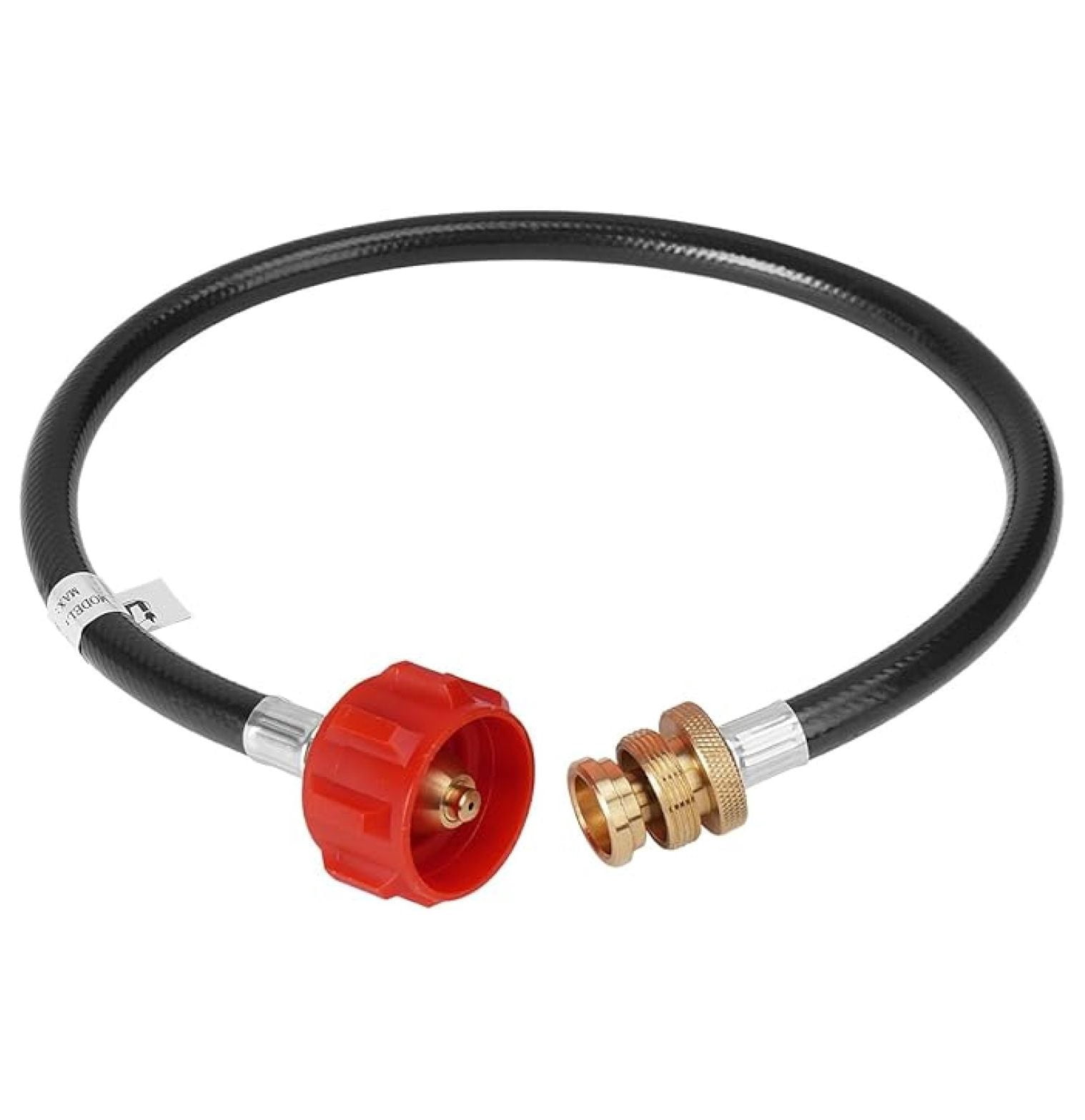 Propane Adapter Hose with Regulator for 20 lb Tank, Gas Grill & Griddle ...
