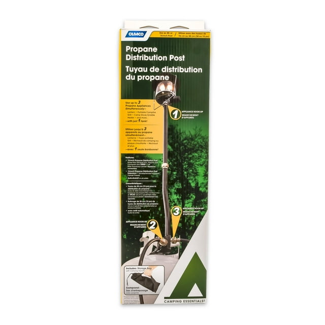 Free Shipping! Propane Distribution Post, 2 pc, w/Storage Bag (Eng/Fr ...