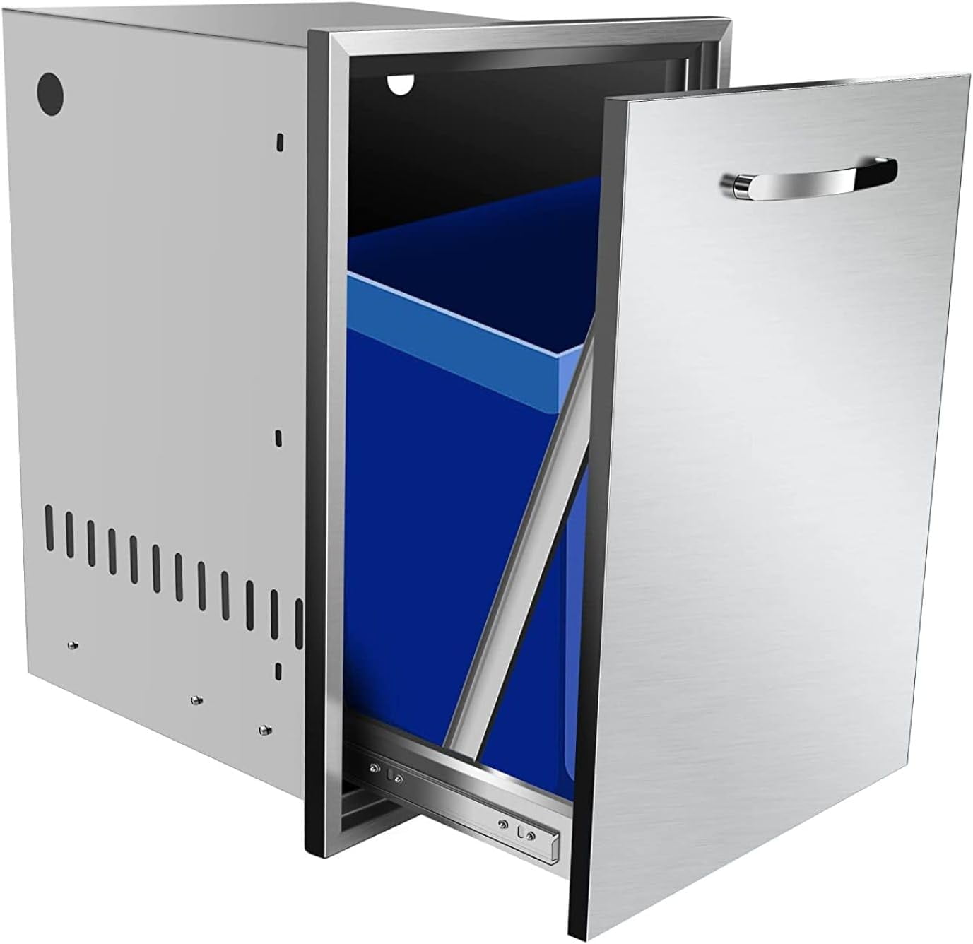 Propane Drawer Built-in Single Trash Drawer Pull-Out Tray Stainless ...
