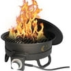 Ozark Trail 15" 54,000 BTU Propane Black Steel Portable Fire Pit with ...