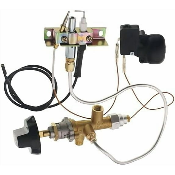 Propane Fire Pit Main Control Brass Safety Valve Kit Parts, Include ...