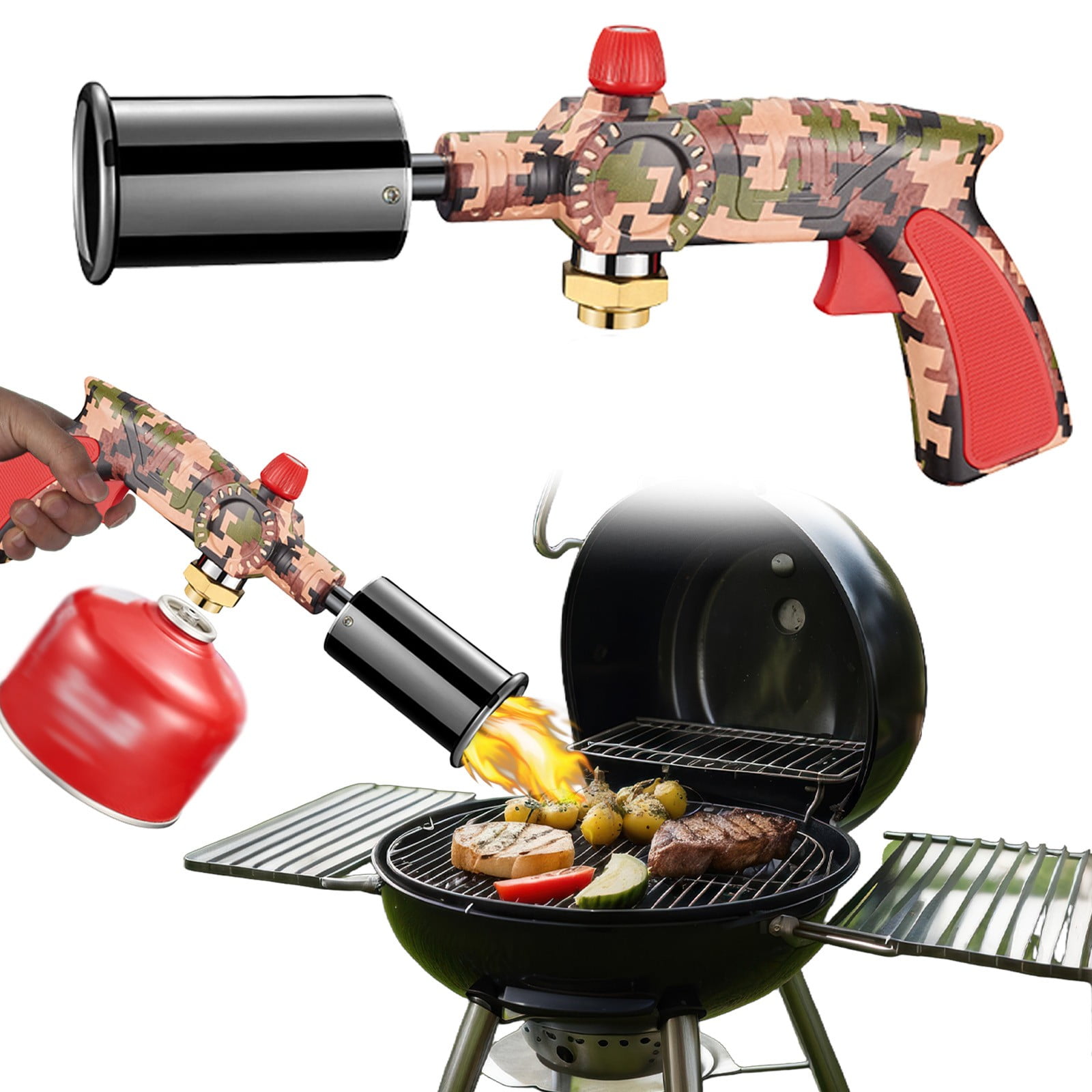Propane Flame Thrower Weed Burner Blow Torch For Weeds Flamethrower ...