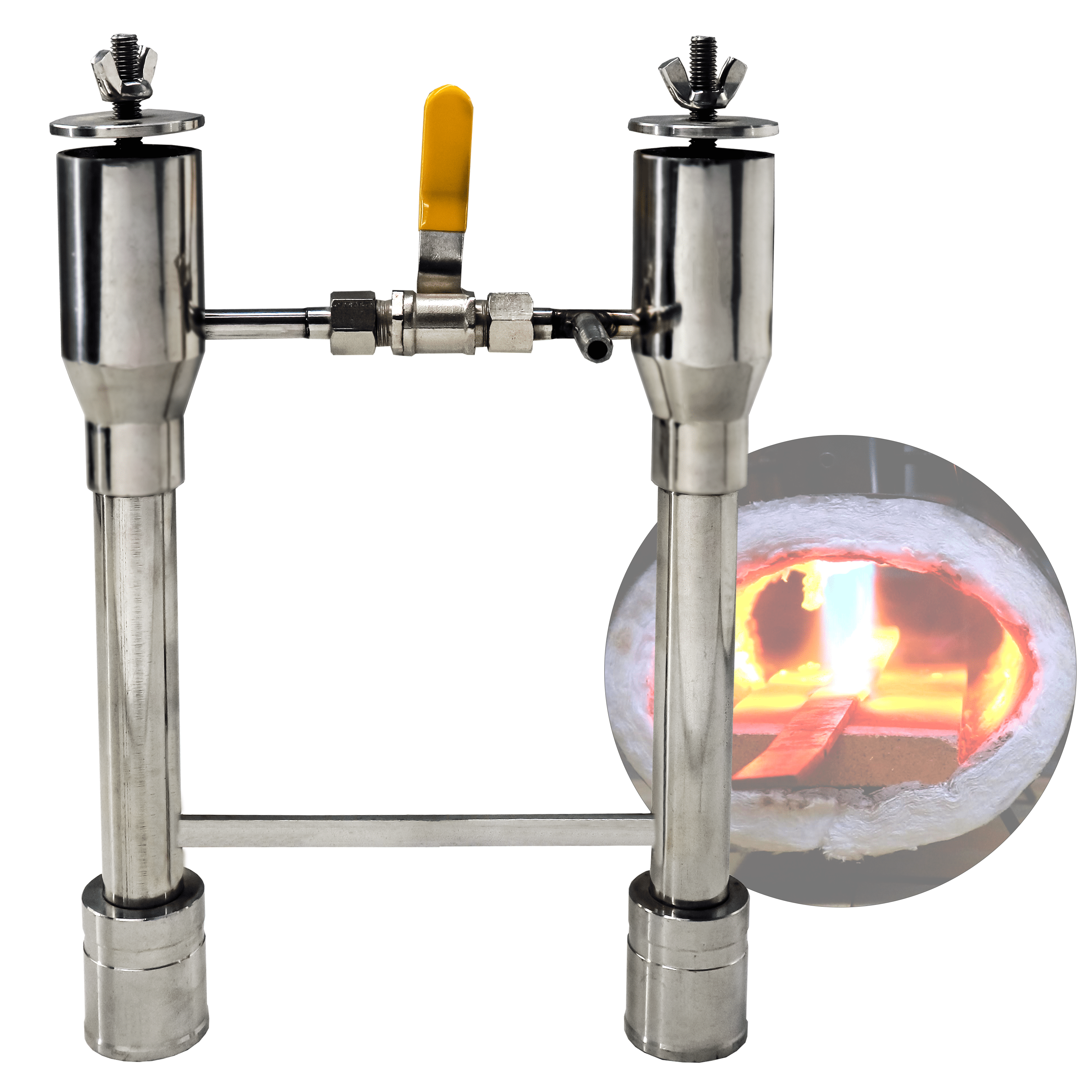 Propane Forge Double Burner (With Valve) - Walmart Business Supplies