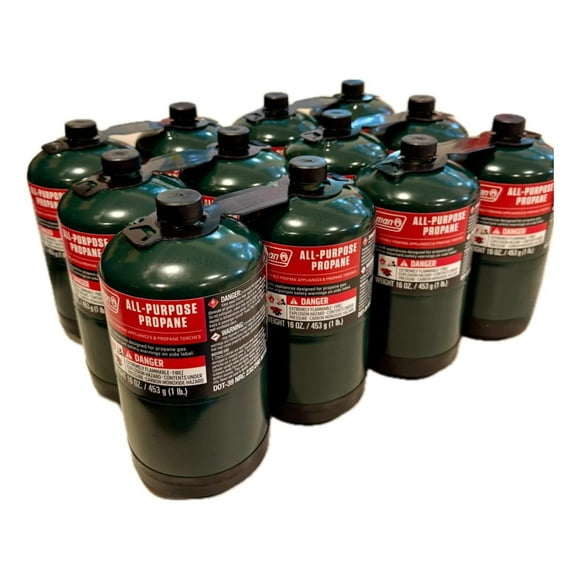 Small Green Propane Tanks