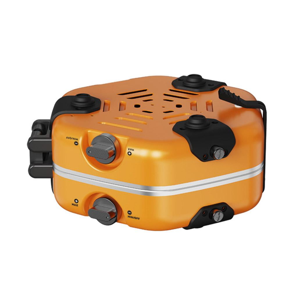 Propane Gas Camp Stove ... Upgraded 2 Burner Foldable Stove Cam D1P0 J3A0 - Walmart.com