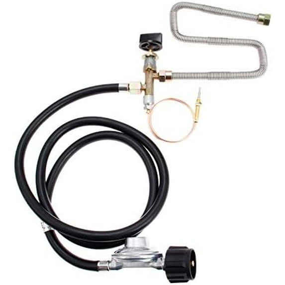 Propane Gas Fire Pit/Fireplace Safety Valve Control System Kit Assembly ...