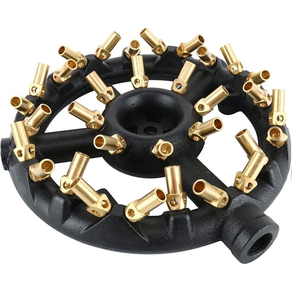 Propane Gas Jet Burner For Chinese Wok Range, Grilling, Stir Fry - Cast ...