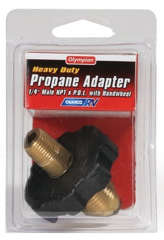 Propane Gas Plug Adapter For Use On A 20 LB Or 30 LB Refillable Tank T ...