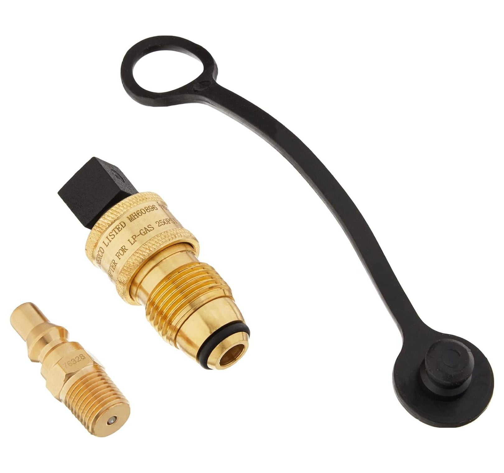 Propane Gas Quick Connect Coupling Adapter Kit - Walmart.com