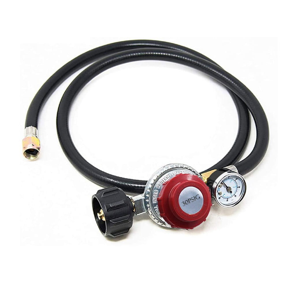 Propane Gas Regulator with Adjustable Pressure, Ideal for BBQ Grills ...