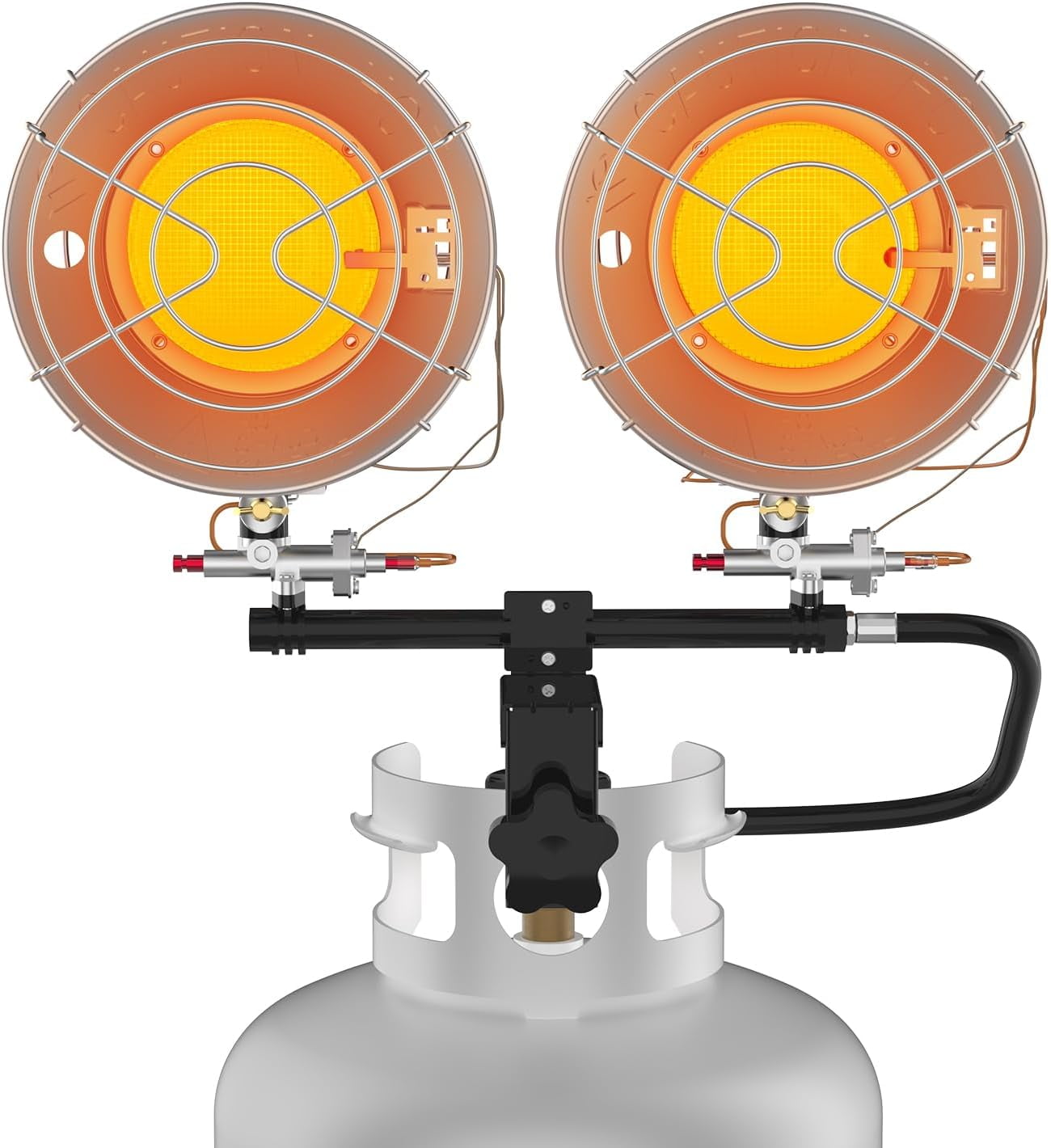 Propane Heater 18000 BTU, thermomate Small Propane Heater with ODS ...