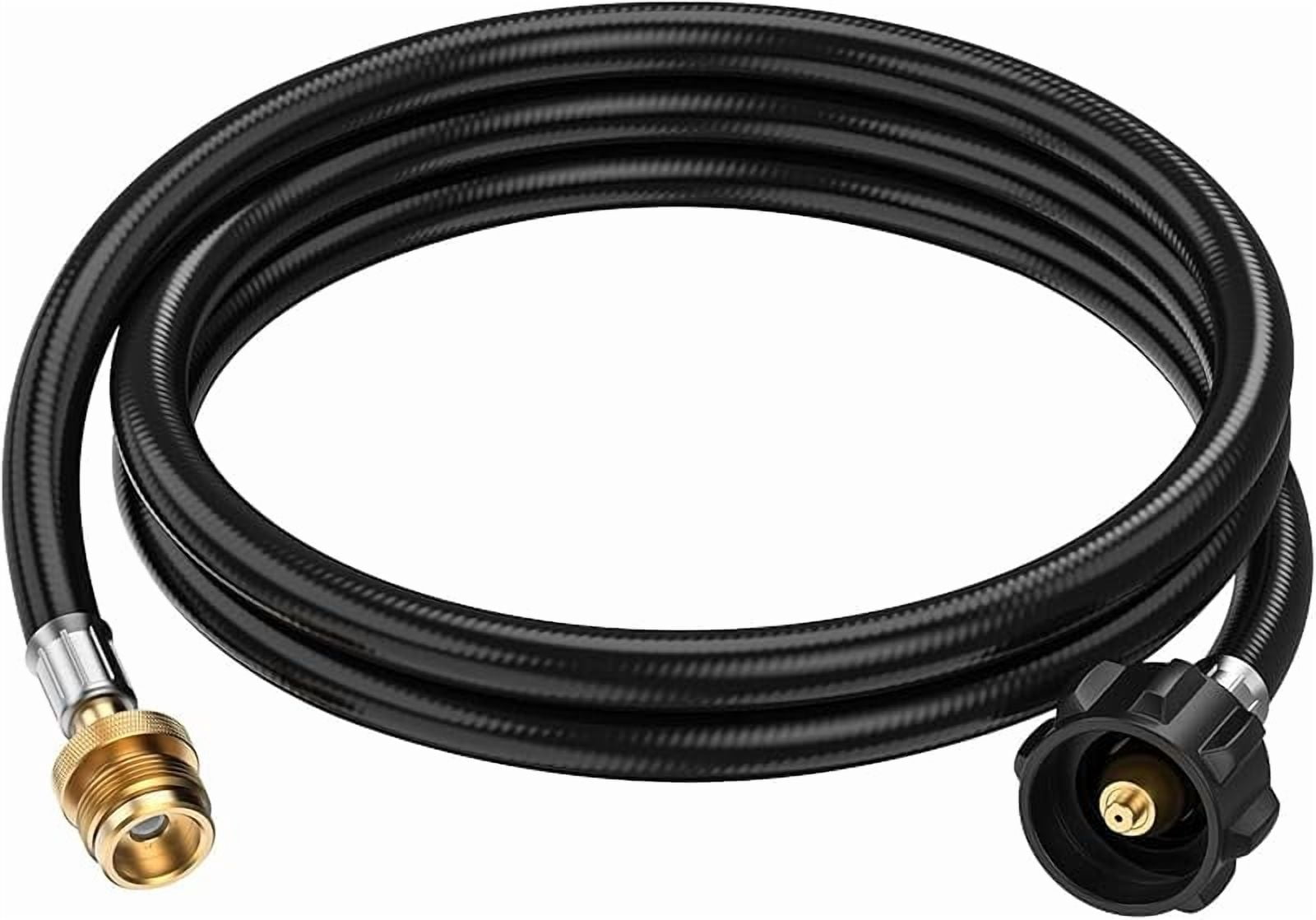 Propane Hose Adapter 1lb to 20lb, 4ft Propane Tank Hose fit for Weber ...