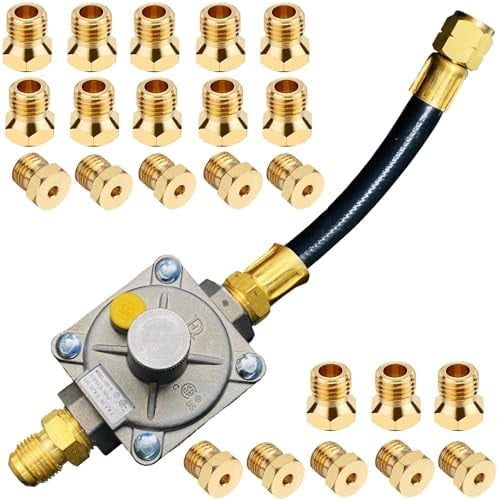 Propane to Natural Gas Conversion Kit with Regulator & Orifice - LP to ...