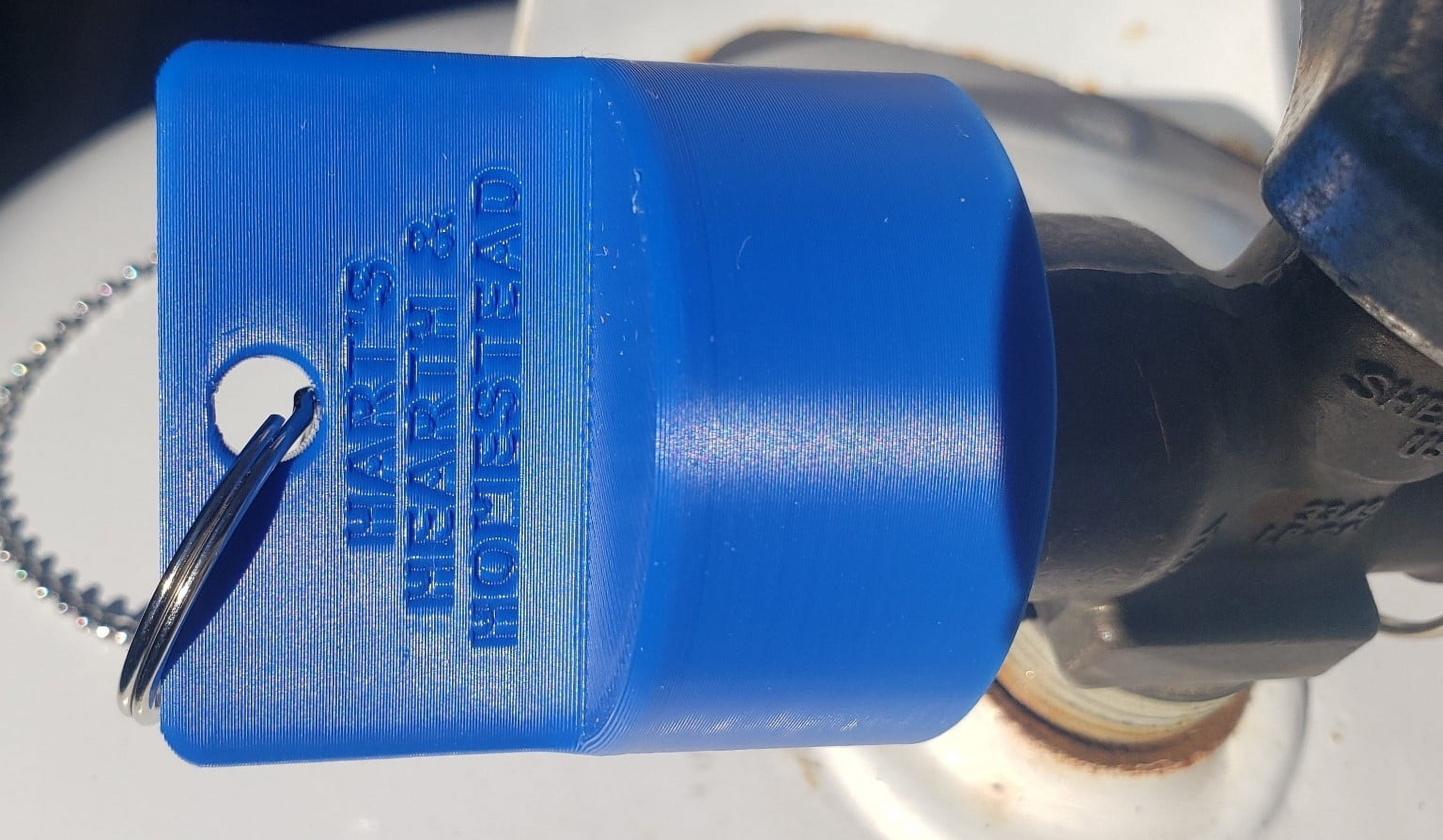 Propane OPD Blue, Threaded Dust Cap with SS Chain Tether, 2 Year ...