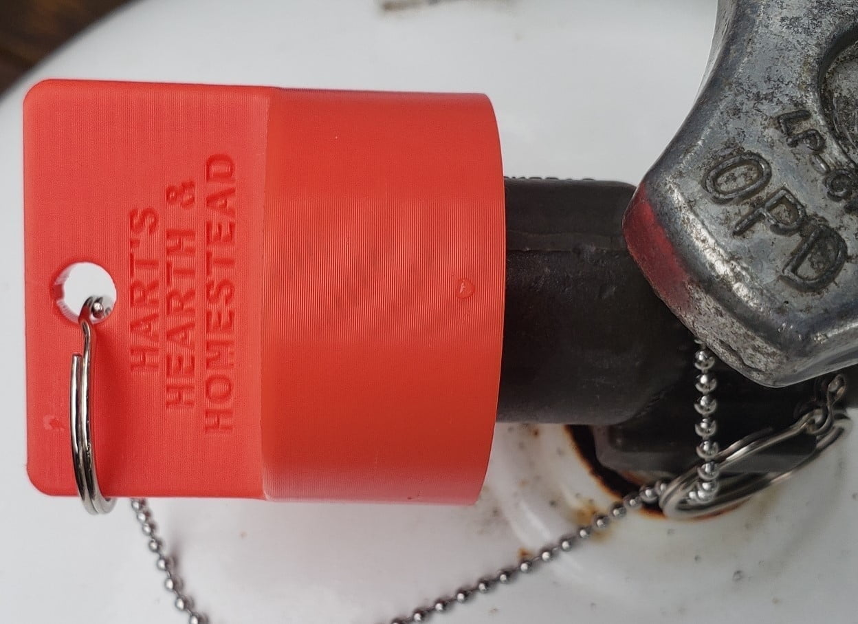 Propane OPD Threaded Dust Cap fits 20lb-40lb LP tanks for BBQ Grills ...