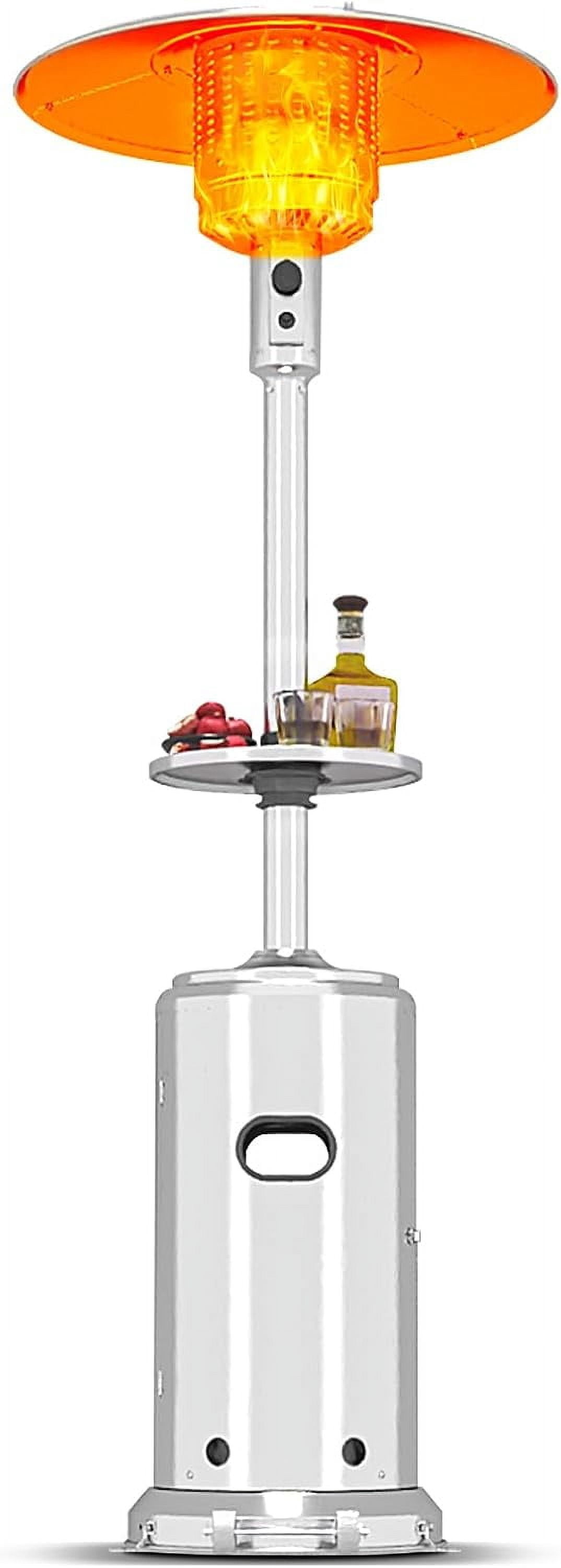 Propane Patio Heater,48000BTU Outdoor Gas Heater with Ignition Systems ...