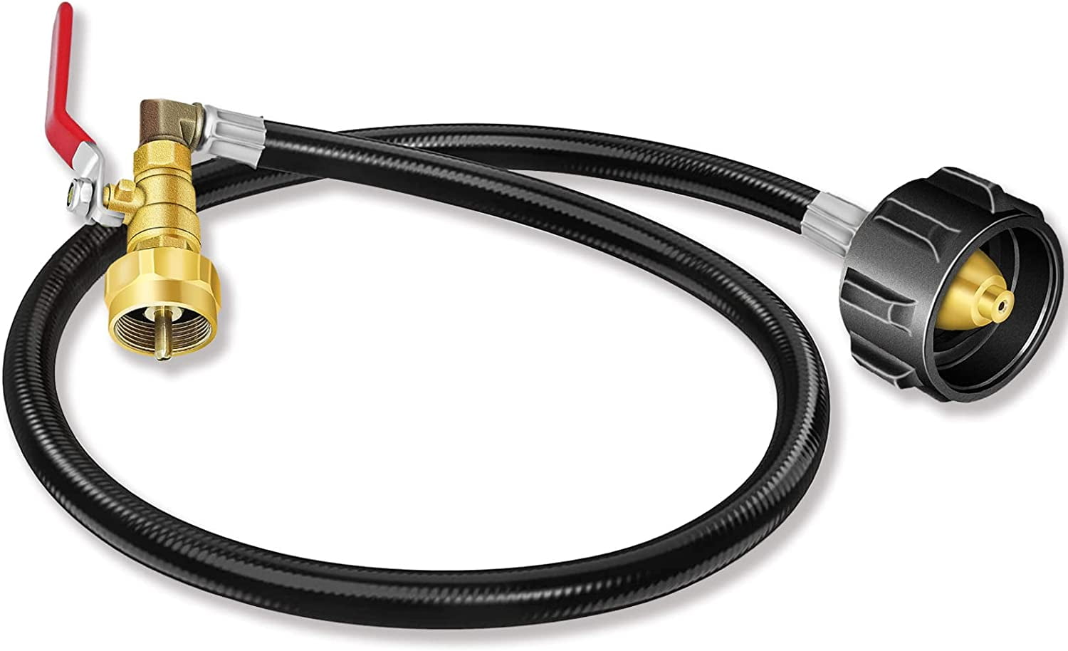 Propane Refill Adapter for 1 lb. Tanks, 3FT Propane Refill Adapter ...
