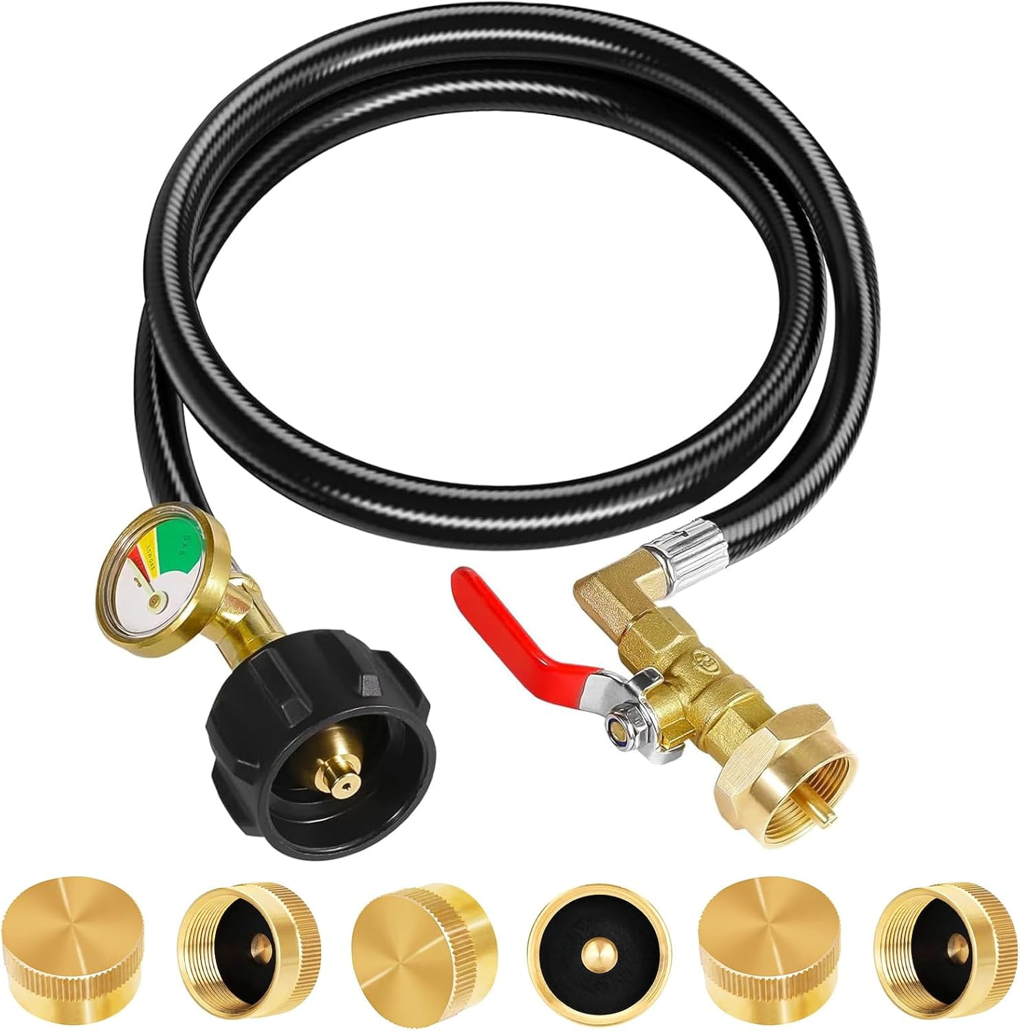 Propane Refill Adapter for 1 lb. Tanks,Upgrade 3FT/36" Propane Tank ...