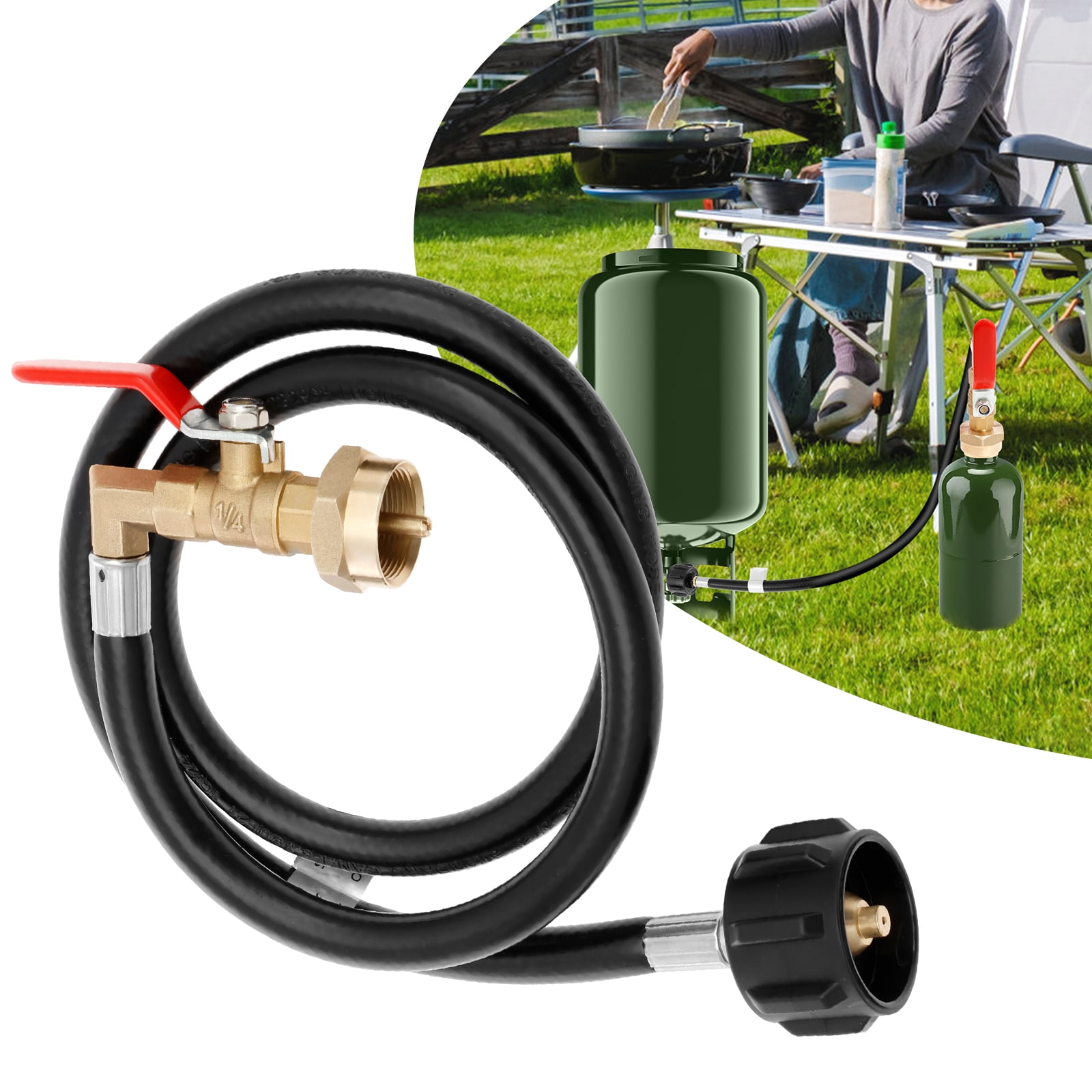 Propane Refill Adapter Hose Rubber Propane Gas Tank Adapter Good ...