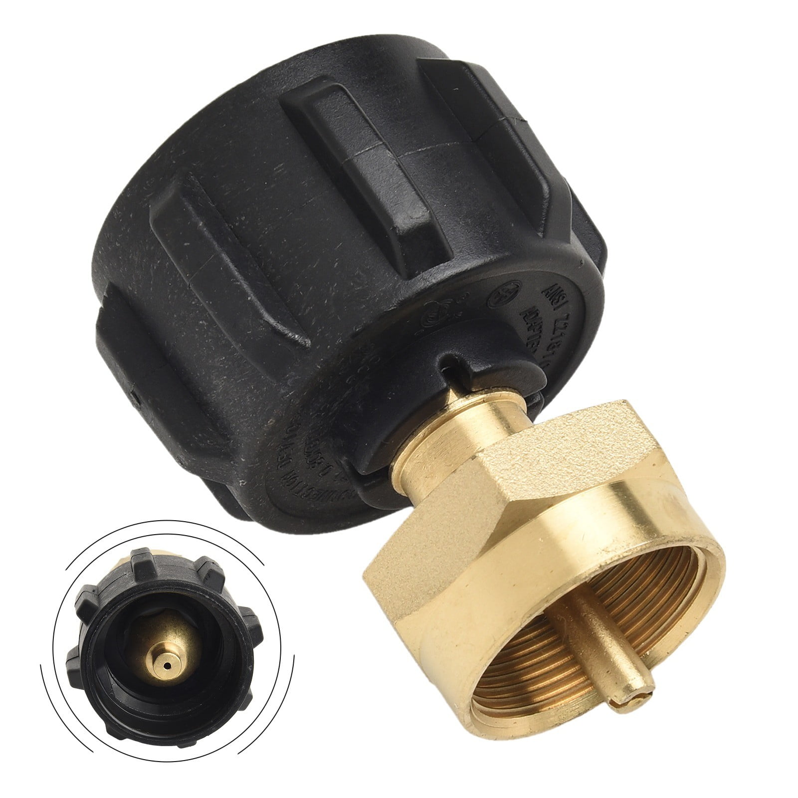 Propane Refill Adapter Lp Gas 1 Lb Cylinder Tank Coupler Bottles Heater ...
