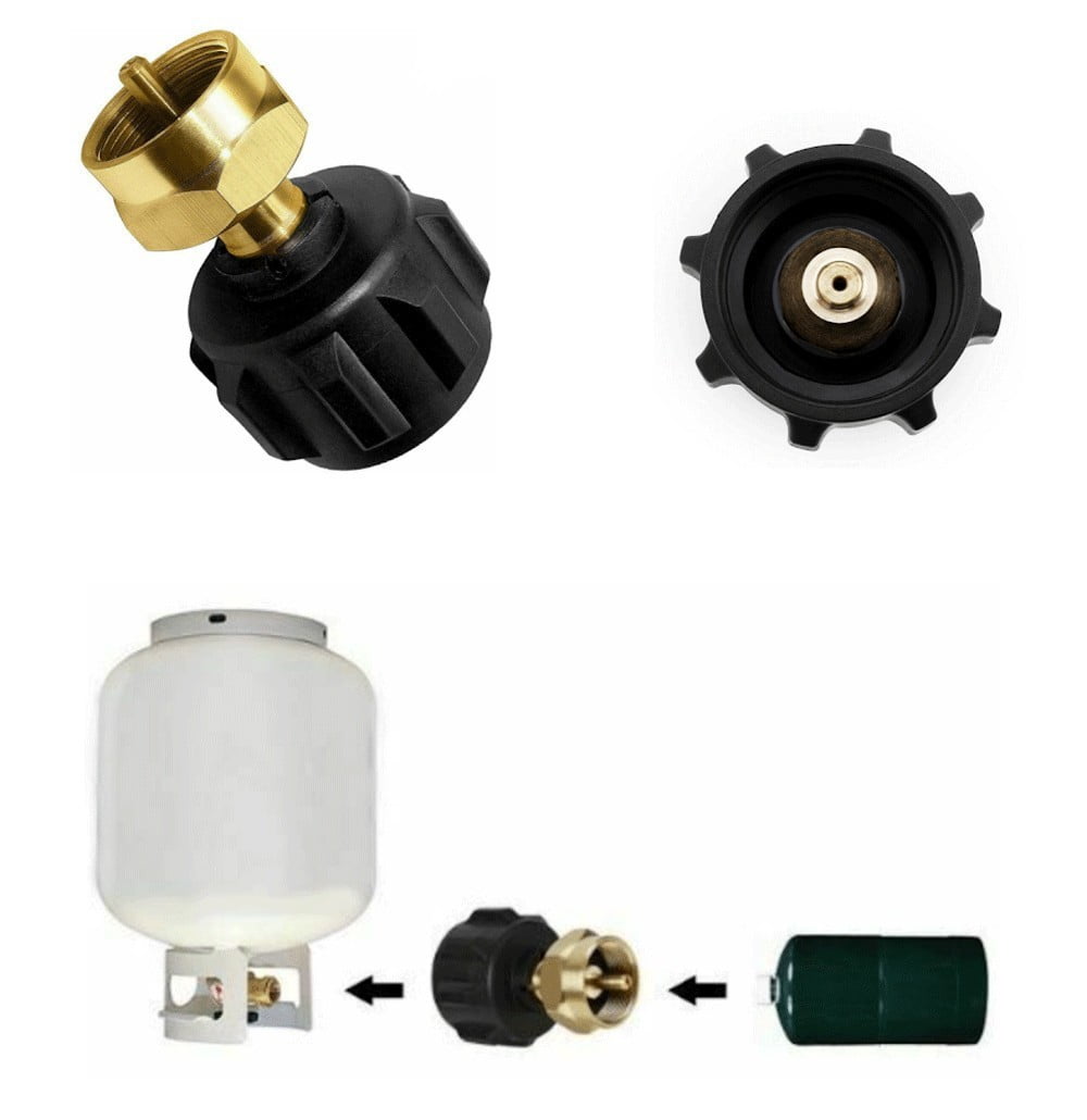 Bksdlh Qcc1 Propane Adapter, Universal Disposable Cylinder Fit, Durable ...