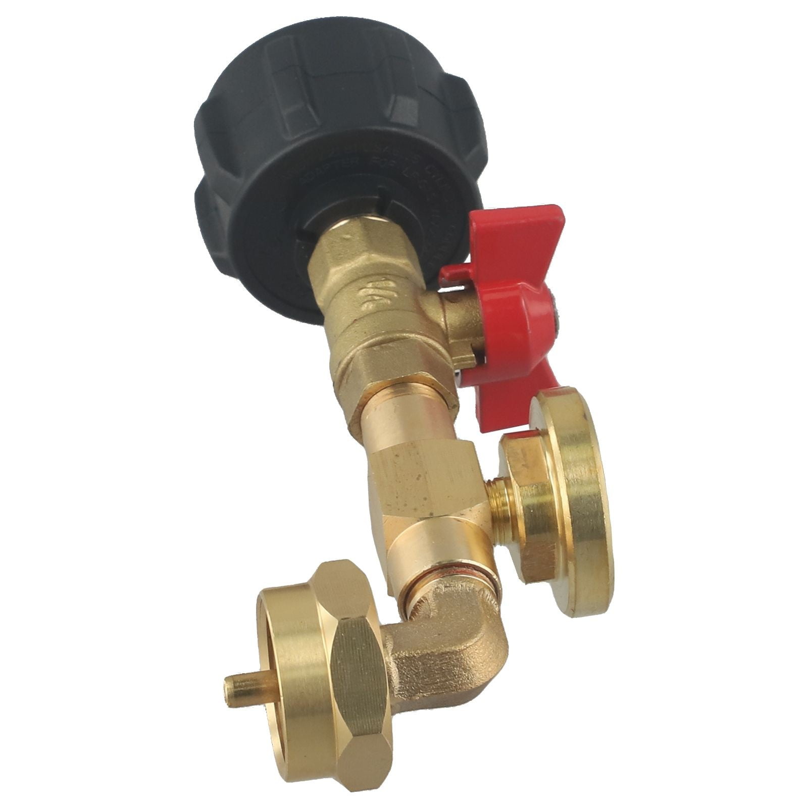 Propane Refill Adapter W/Gauge & Control Valve Fill 1 Lb Bottles From ...