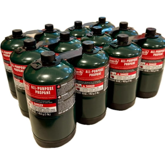 Small Green Propane Tanks